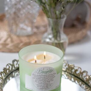 Earth Angel Natural Soy Candle Vanilla Fragrance 2-Wick 12 Ounce (Daughter)