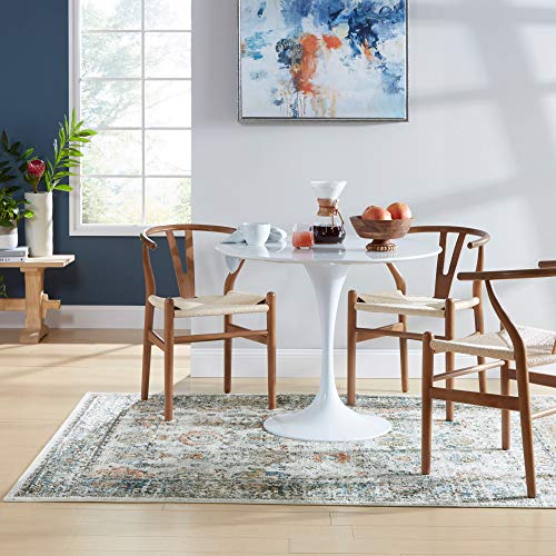 Home Dynamix The Spruce Summer Adele Area Rug, Blue/Rust, 7'10"x10'2"