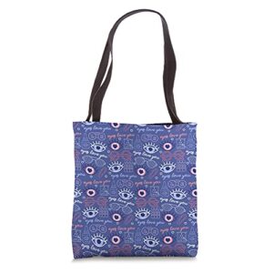 optician eyes eye doctor new optician graduate tote bag