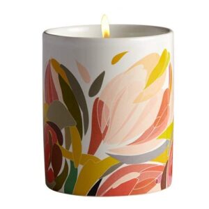 L’or de Seraphine Maia Scented Candle | Fragrance No. 12 | Fruity & Floral Notes | 80 Hour Burn Time | Luxury Scented Candle for Home & Leisure | 17 oz