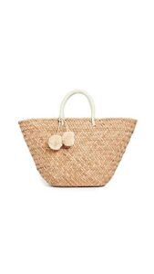 kayu women’s st tropez bag, ivory, tan, one size