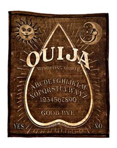 spirit halloween ouija board fleece blanket