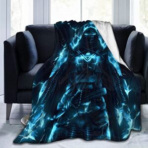 luxury blanket des.tiny ultra-soft micro fleece warm throw blanket for bed sofa garden car camping