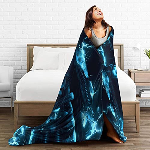 Luxury Blanket Des.Tiny Ultra-Soft Micro Fleece Warm Throw Blanket for Bed Sofa Garden Car Camping