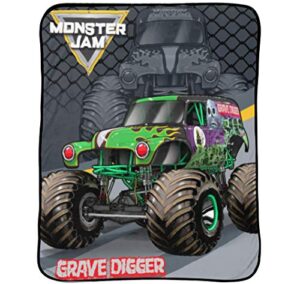 monster jam super soft throw