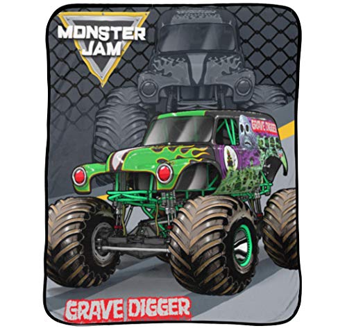 Monster Jam Super Soft Throw