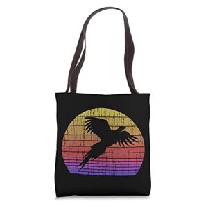 pheasant hunting retro bird hunter outdoorsmen shooting tote bag