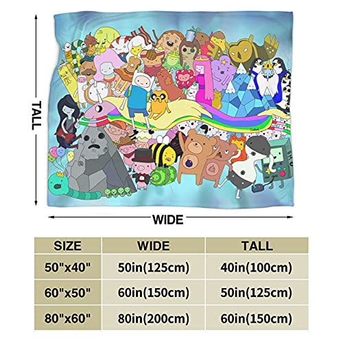 Blanket Super Soft Micro Fiber Cozy Blanket for Suitable Bed Couch for Adults and Children Throw Blankets 60 inches X50 inches , Black