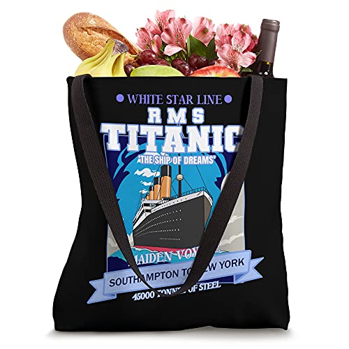 Titanic RMS Titanic History Gift Tote Bag