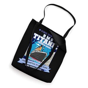 Titanic RMS Titanic History Gift Tote Bag