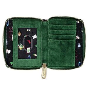 Loungefly x Elf Buddy Candy Cane Forest Allover Print Zip-Around Wallet