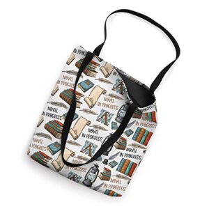 Writer Novel Author Biographer Writing Gifts Tote Bag