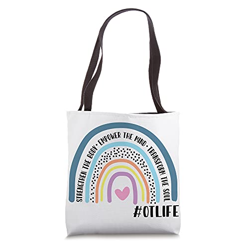 Occupational Therapist Rainbow Strengthen The Body Tote Bag