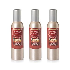 yankee candle lot of 3 apple pumpkin room sprays