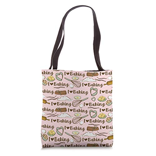 Baker Love Baking Lover Pastry Chef Gift Tote Bag