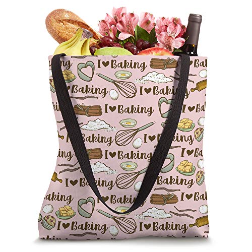 Baker Love Baking Lover Pastry Chef Gift Tote Bag