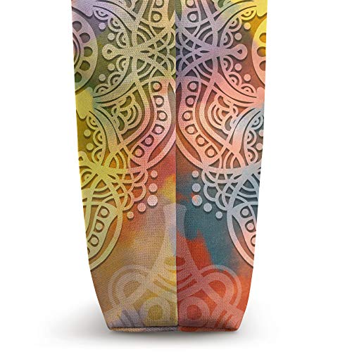 Abstract Watercolor OM Buddhism Yoga Tote Bag