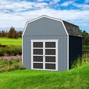 handy home products braymore 10×10 do-it-yourself wooden storage shed