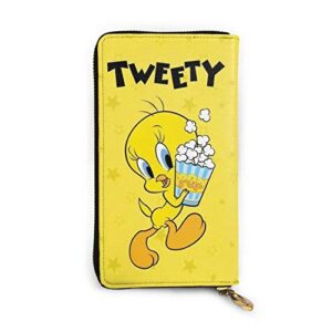 tweety-bird wallets, leather wallets, card holders, fashion zipper wallets, customized wallets