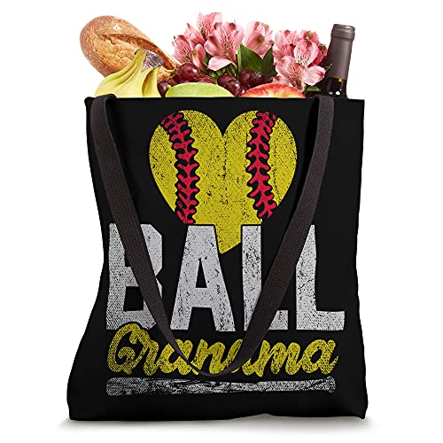 Retired Softball Player Grandma Sports Lover Women Softball Tote Bag