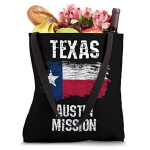 Texas Austin Mission Tote Bag