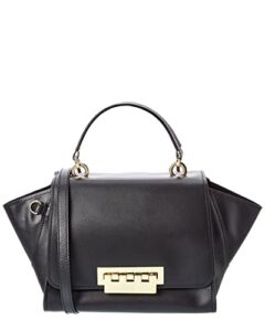 zac zac posen eartha top handle crossbody bag, black