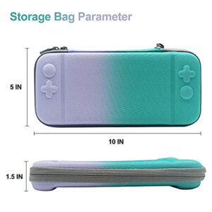 HPJYJ Carry Case for Nintendo Switch, 10 Game Cartridges, Protective Case for Nintendo Switch, Nintendo Switch Bag, Carrying Case Compatible with Switch Console & Accessories