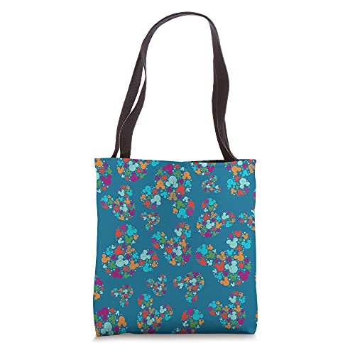 Disney Mickey Mouse Icon Multi-Colored Print Tote Bag