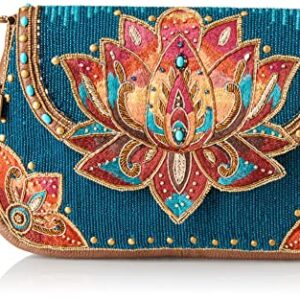 Mary Frances Women Lotus Shoulder Bag, Multi, One Size US