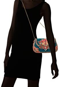 Mary Frances Women Lotus Shoulder Bag, Multi, One Size US