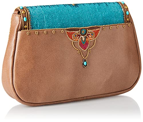 Mary Frances Women Lotus Shoulder Bag, Multi, One Size US