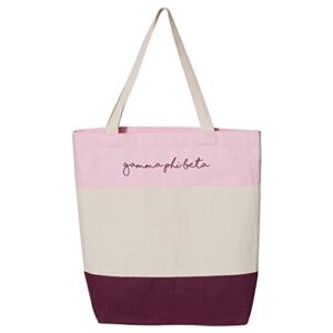 gamma phi beta – sorority tote bag