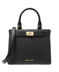 michael michael kors tatiana medium satchel – black