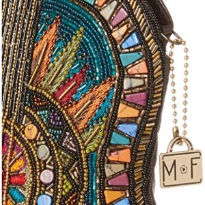 Mary Frances womens Good Vibes Only Crossbody Guitar Handbag Shoulder Bag, Multi, One Size US