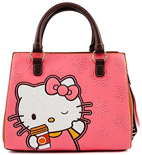 Loungefly Hello Kitty Pumpkin Spice Latte Wave Cross Body Bag