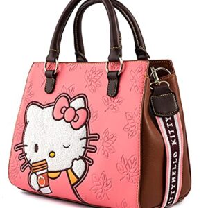 Loungefly Hello Kitty Pumpkin Spice Latte Wave Cross Body Bag