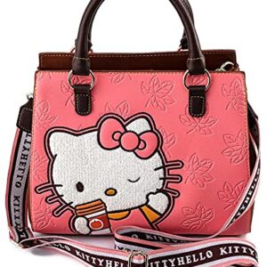 Loungefly Hello Kitty Pumpkin Spice Latte Wave Cross Body Bag