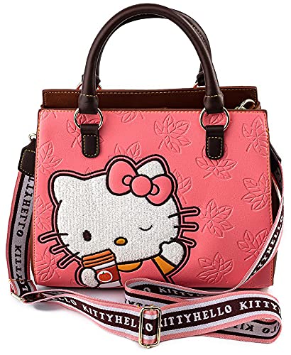 Loungefly Hello Kitty Pumpkin Spice Latte Wave Cross Body Bag