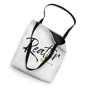 Cute Real Estate Agent Realtor Tote Bag