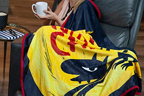 JUST FUNKY Disenchantment Luci The Demon Large Fleece Throw Blanket | Decorative Throw Blanket | Official Disenchantment Collectible Throw Blanket | Measures 60 x 45 Inches