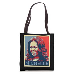 michelle obama black women black history month tote bag