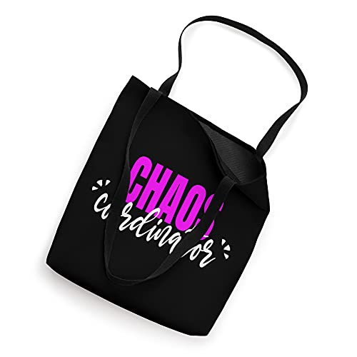 Chaos Coordinator Funny Parent Teacher Tote Bag