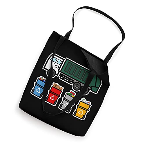 Recycling Truck T apparel Kids Gift Garbage Truck Tote Bag