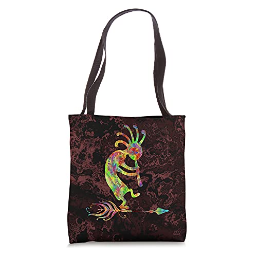 Native American Kokopelli With Feather 1 - Fan Fun Tote Bag