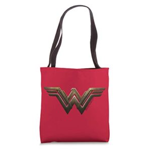 wonder woman movie wonder woman logo tote bag