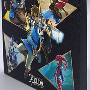 Prolific Art Galleries The Legend of Zelda Canvas Print Poster Wall Art Decor (6x6 inch) - Link with The Four Champions of Hyrule - Daruk,Mipha,Revali and Urbosa