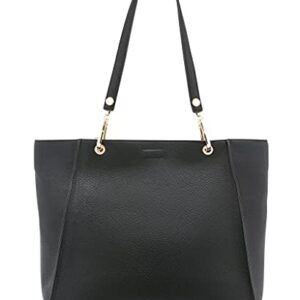 Calvin Klein Reyna North/South Tote, Black/Gold