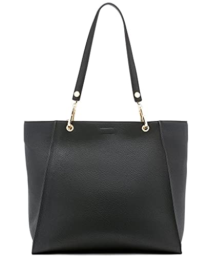 Calvin Klein Reyna North/South Tote, Black/Gold