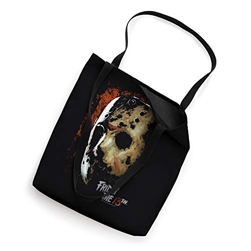 Friday the 13th Mask Of Death Tote Bag