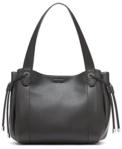 Calvin Klein Leah Tote, Black/Silver